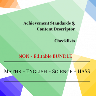 Editable Checklists Year 3 | A Plus Teaching Resources
