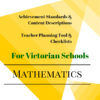 Editable Checklists For Victorian Schools Foundation Level