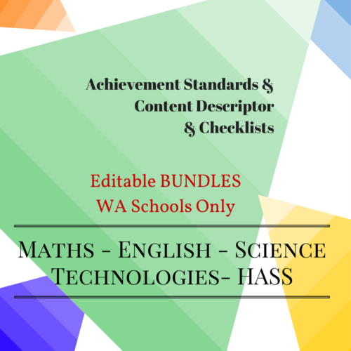 Editable Checklists Bundles Available For ALL States