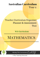 Teacher Organiser Year 2 WA | A Plus Teaching Resources