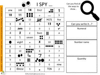 Number Recognition Activities - By A Plus Teaching Resources