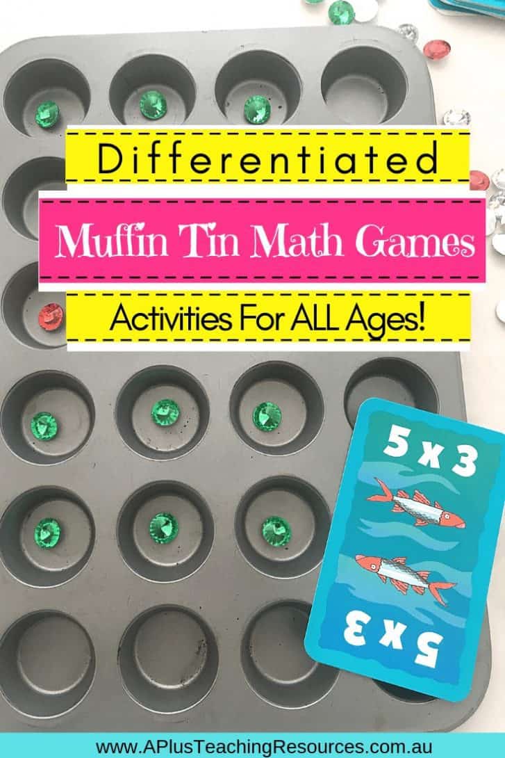 Genius Muffin Tin Maths Center Activities {For All Ages} | A Plus ...