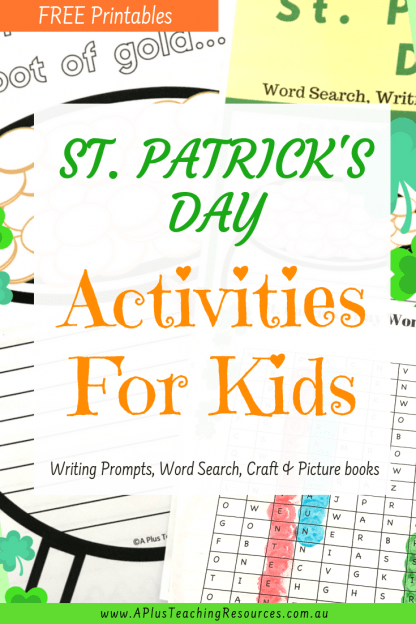 St Patricks Day Writing Prompt {FREE Printables} | A Plus Teaching ...