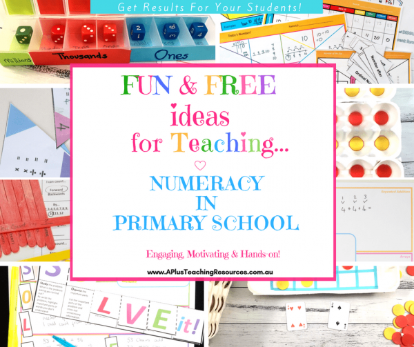 Clever Ideas For Making Teaching Numeracy Fun Again! | A Plus Teaching ...