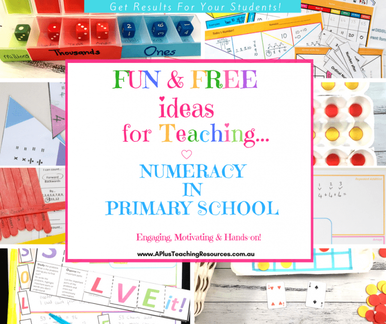 Clever Ideas For Making Teaching Numeracy Fun Again! | A Plus Teaching ...