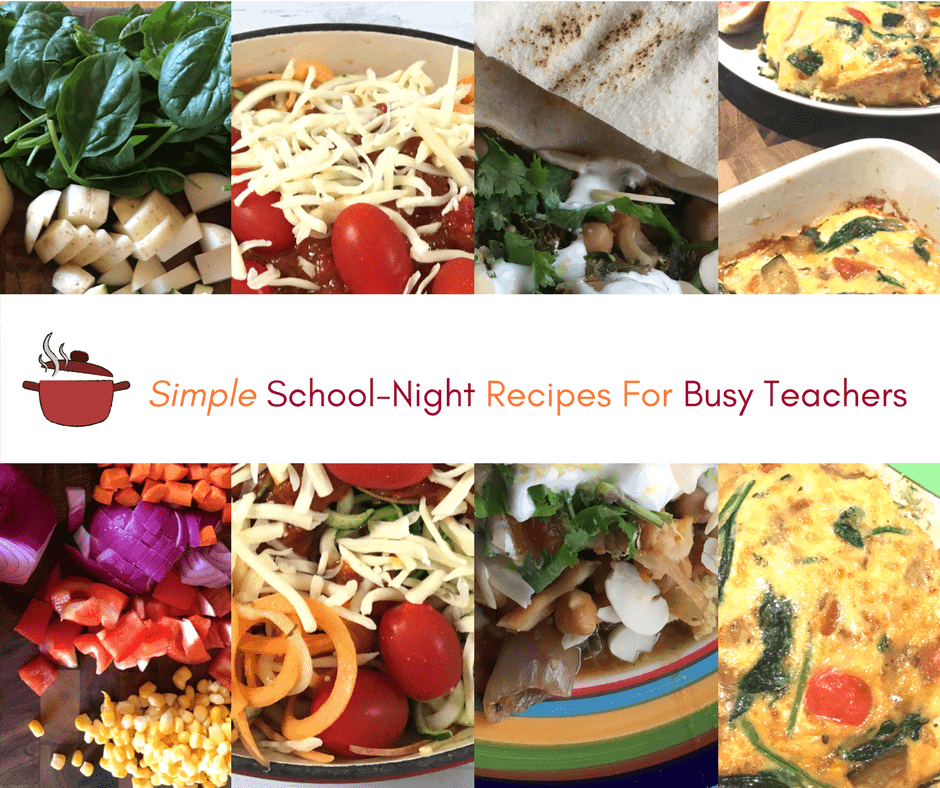 Teacher Life Recipes {Quick Easy & Healthy!} | A Plus Teaching Resources