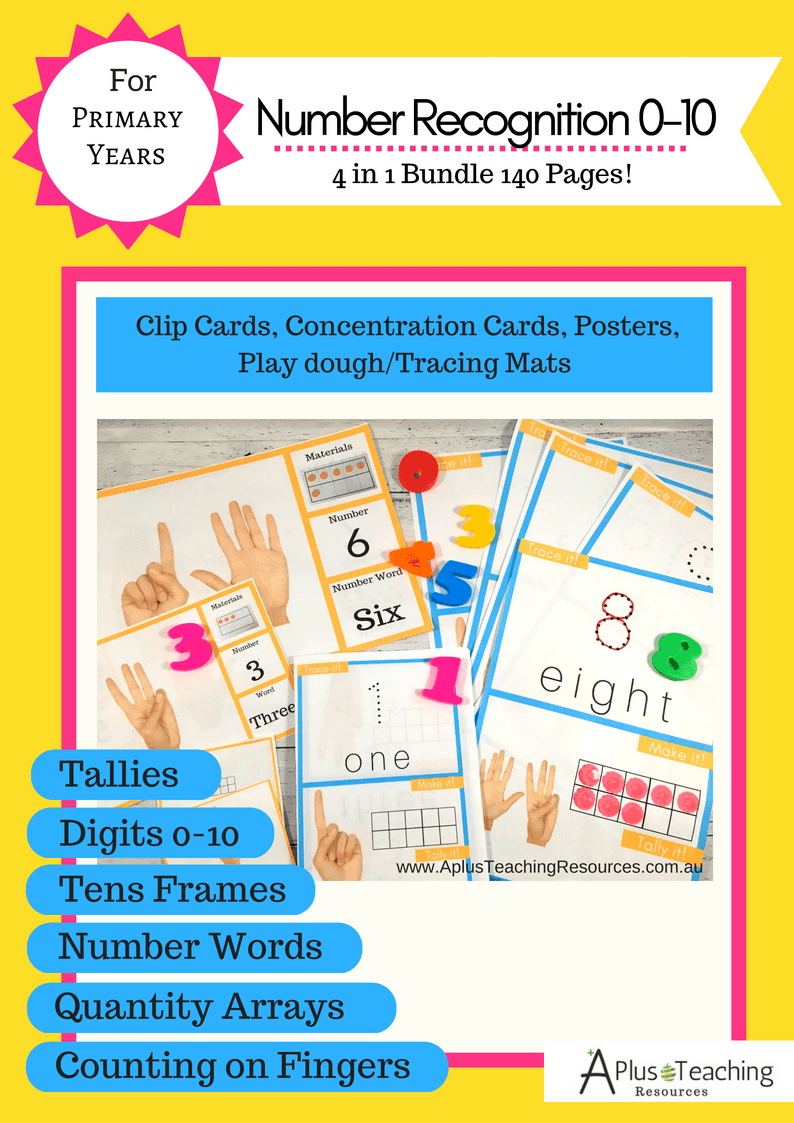 Number Recognition Free Game - A Plus Teaching Resources