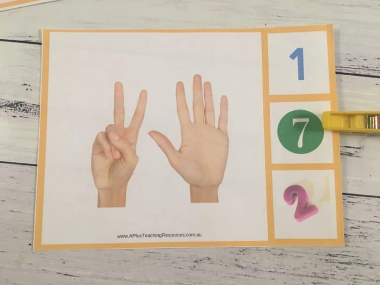 Hands-On Number Recognition Activity Packs | A Plus Teaching Resources
