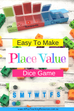 The Cleverest Place Value Dice Activity Ever: Your Kids Will Love it!