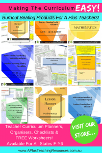 Year 4 Australian Curriculum English Organiser: Teacher Organiser