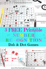 Number Recognition Free Game - A Plus Teaching Resources