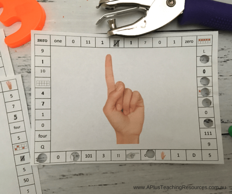 Brilliant Numbers 0-10 Hole Punch Activities For Kids!