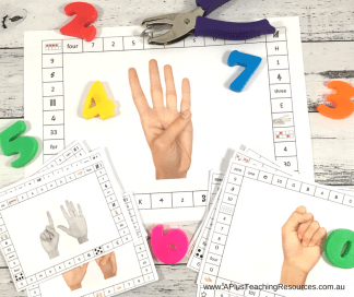 Hole Punch Fine Motor Activities: Number Recognition For Kids