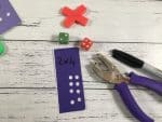 Hole Punch Fine Motor Activities: Number Recognition For Kids
