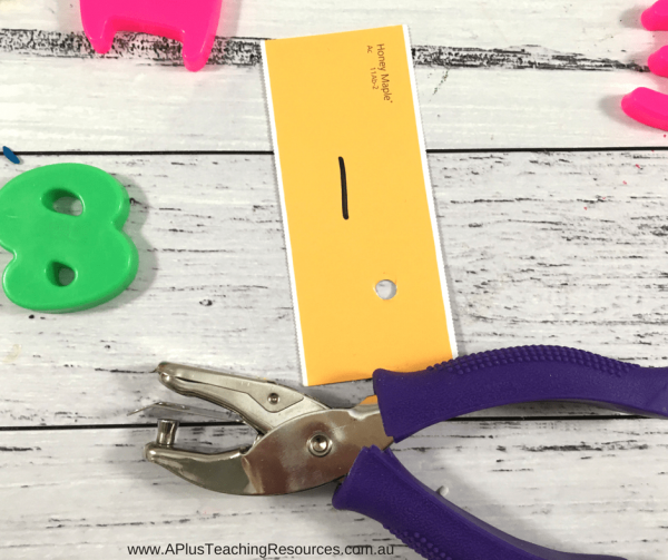 Hole Punch Fine Motor Activities: Number Recognition For Kids