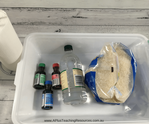 How To Make Quick Coloured Rice For Rainbow Sensory Bins