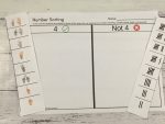 Number Think Board templates: Number Recognition 0-10