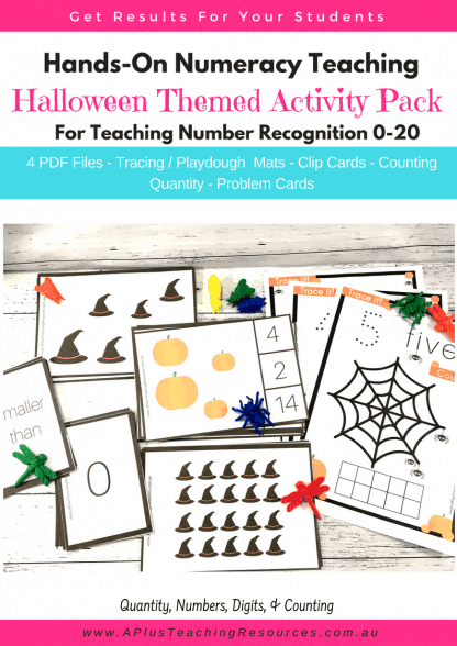 Too Cute To Spook! Spider Printable Number Games | A Plus Teaching ...