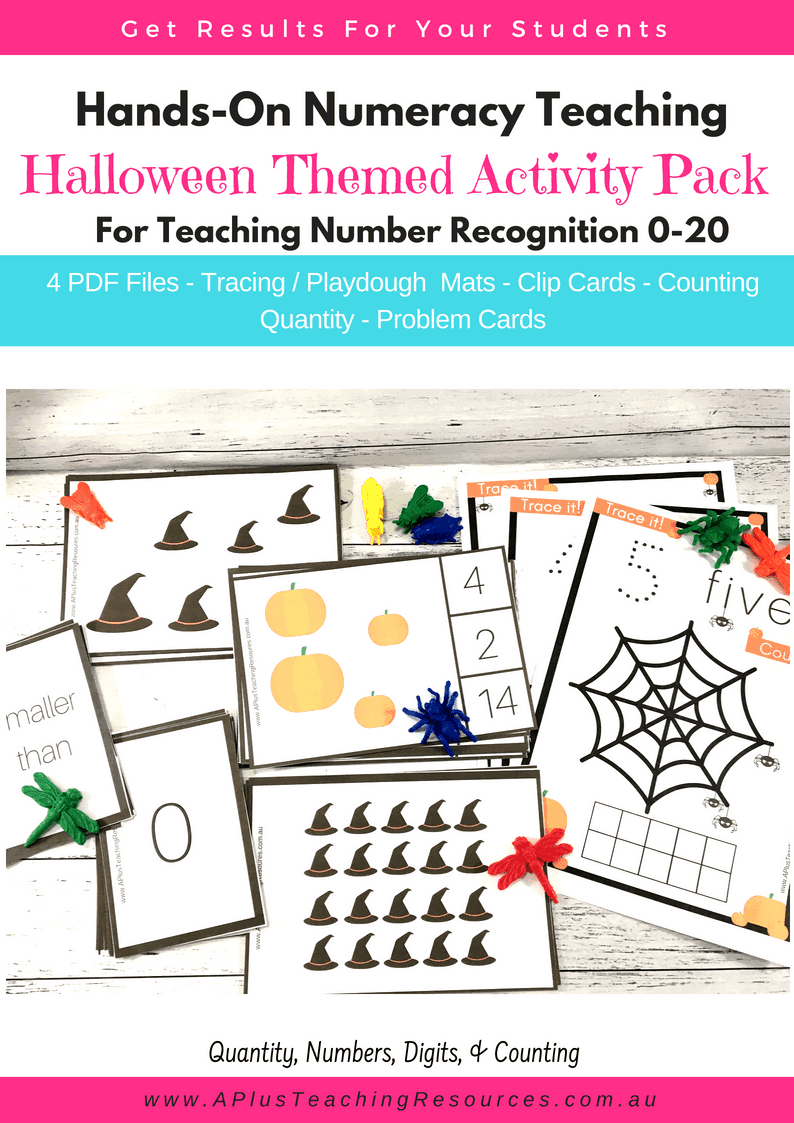 Too Cute To Spook! Spider Printable Number Games | A Plus Teaching ...