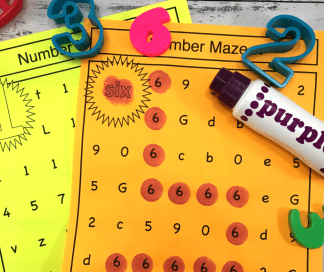 Number Recognition Printables That Will Make learning fun! {Do-a-Dot ...