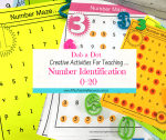 Number Recognition Printables That Will Make learning fun! {Do-a-Dot}