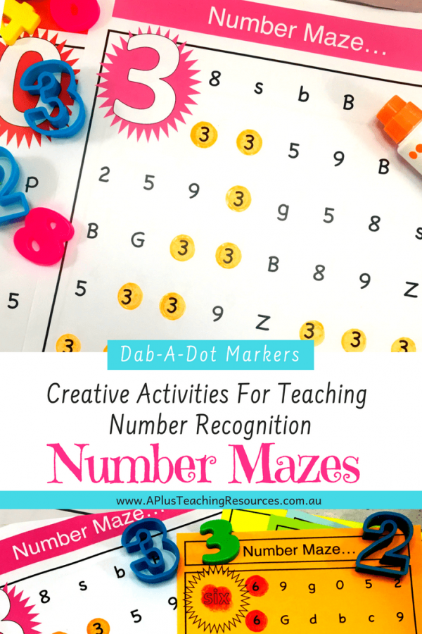 Number Recognition Printables That Will Make learning fun! {Do-a-Dot ...