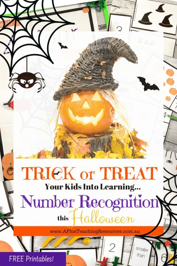 Spooktacular Halloween Printable Number Games