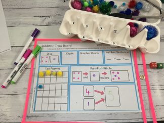 Egg Carton Ten Frame Activities- Egg-cellent! Ideas For Teaching Math