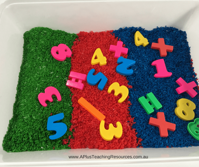 Fine Motor Rainbow Math Game: Roll, Subitise, Count! FREE Printable!