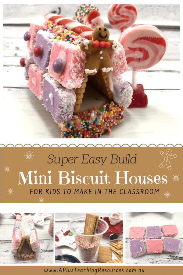 Easy Gingerbread House Activities For Kids {No-Bake Recipe}