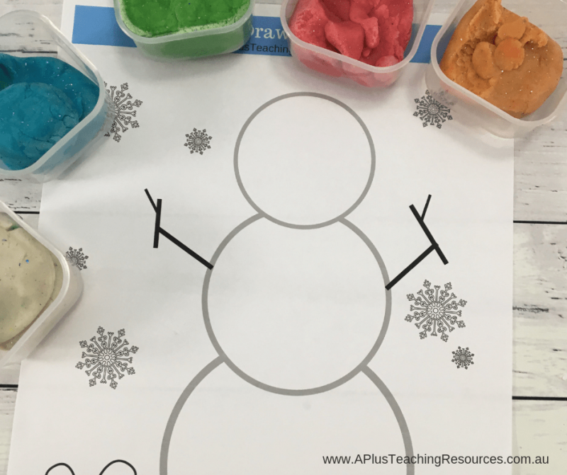 Snowman Subitizing Games {5 FREE Math Games}