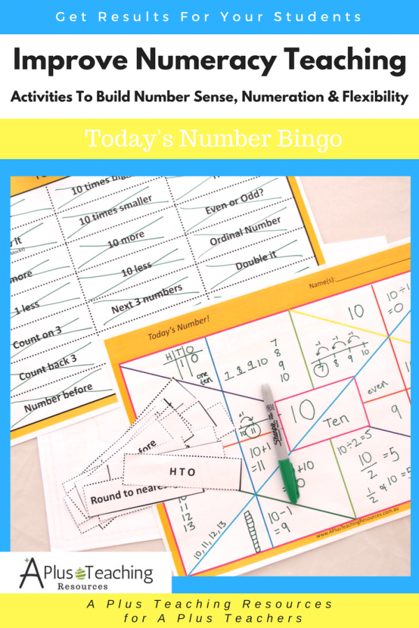 5 Proven Activities For Teaching Number Sense {Number of the Day} | A ...