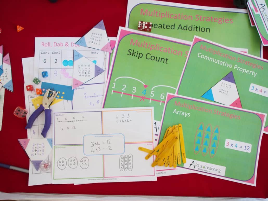 Teaching Multiplication Strategies By A Plus Teaching Resources