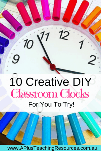 10 DIY Classroom Clock Decor Ideas {To Rock Your Clock!} | A Plus ...
