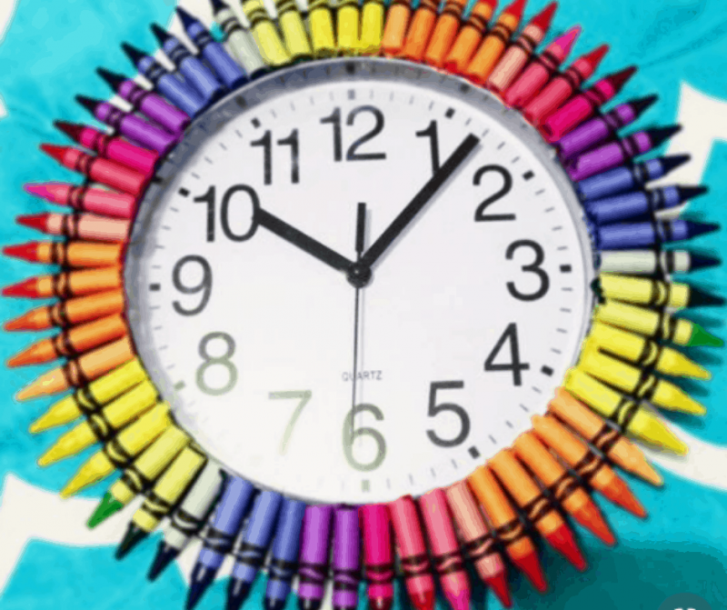 10 DIY Classroom Clock Decor Ideas {To Rock Your Clock!} | A Plus ...