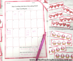 FREE Valentine's Day Skip Counting Math Game {Counting By 2's}
