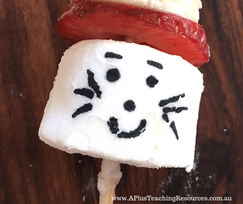 EASY Dr Seuss Kabobs {Cat in the Hat Recipe} | A Plus Teaching Resources
