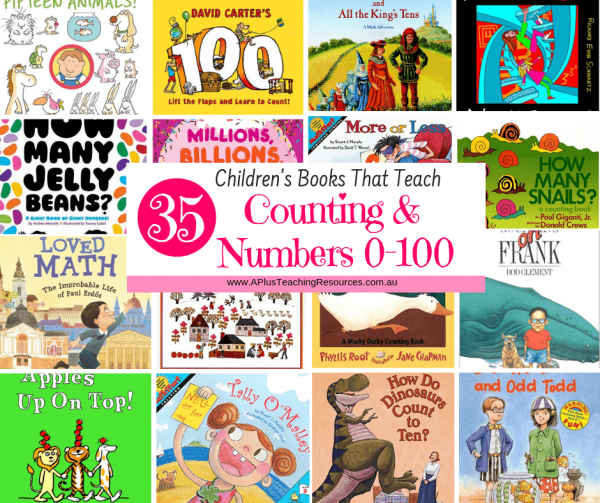 Children's Books For Teaching Numbers & Counting {All Ages}