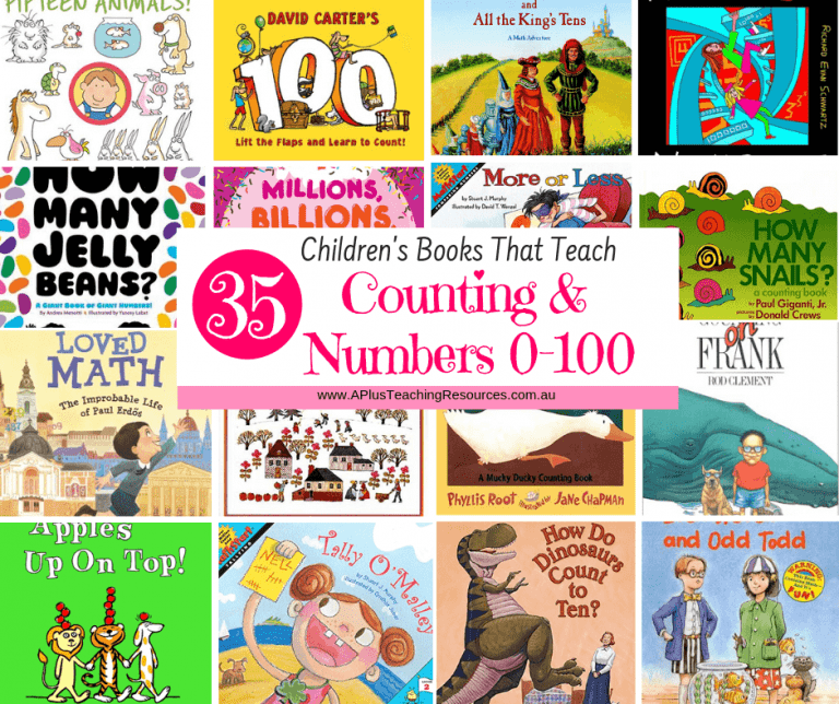 Children's Books For Teaching Numbers & Counting {All Ages}