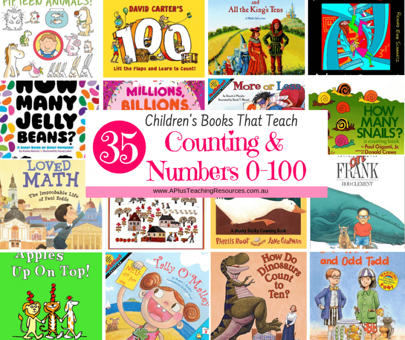 Children's Books For Teaching Numbers & Counting {All Ages}