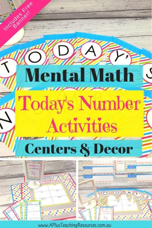 Fun Mental Maths Printable Number Games {For Number Sense!}