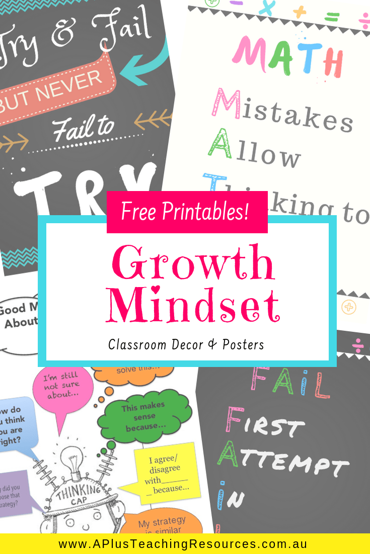 Growth Mindset & Making Mistakes in Maths Matters