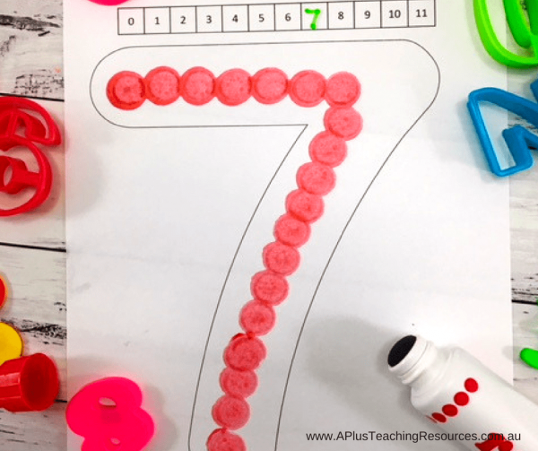 Classroom Essentials Do-A-Dot Number Printables {FREE Download!} | A ...