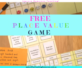 The Best Place Value Folder Game Printable {For FREE!} | A Plus ...