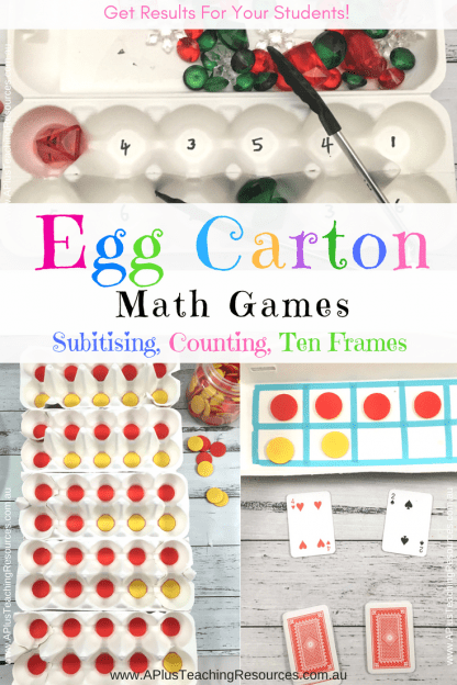 Clever Egg Carton Maths Activities {Hands-on Learning} | A Plus ...