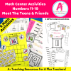 Teen Number Math Center Activities | A Plus Teaching Resources