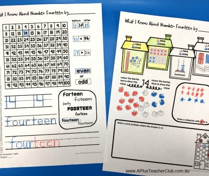 Teen Number Identification Puzzles | A Plus Teaching Resources