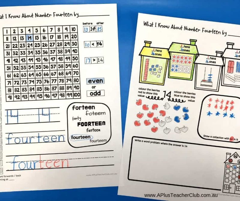 Teen Number Boards (Teen and Ty ) | A Plus Teaching Resources