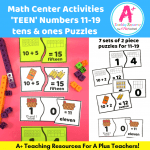 FREE Place Value Games {Hand-On Math Games!} | A Plus Teaching Resources