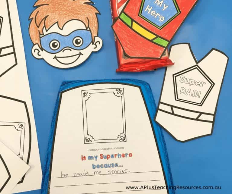 Easy To Make Father's Day Superhero Gift {Free Printable} | A Plus ...